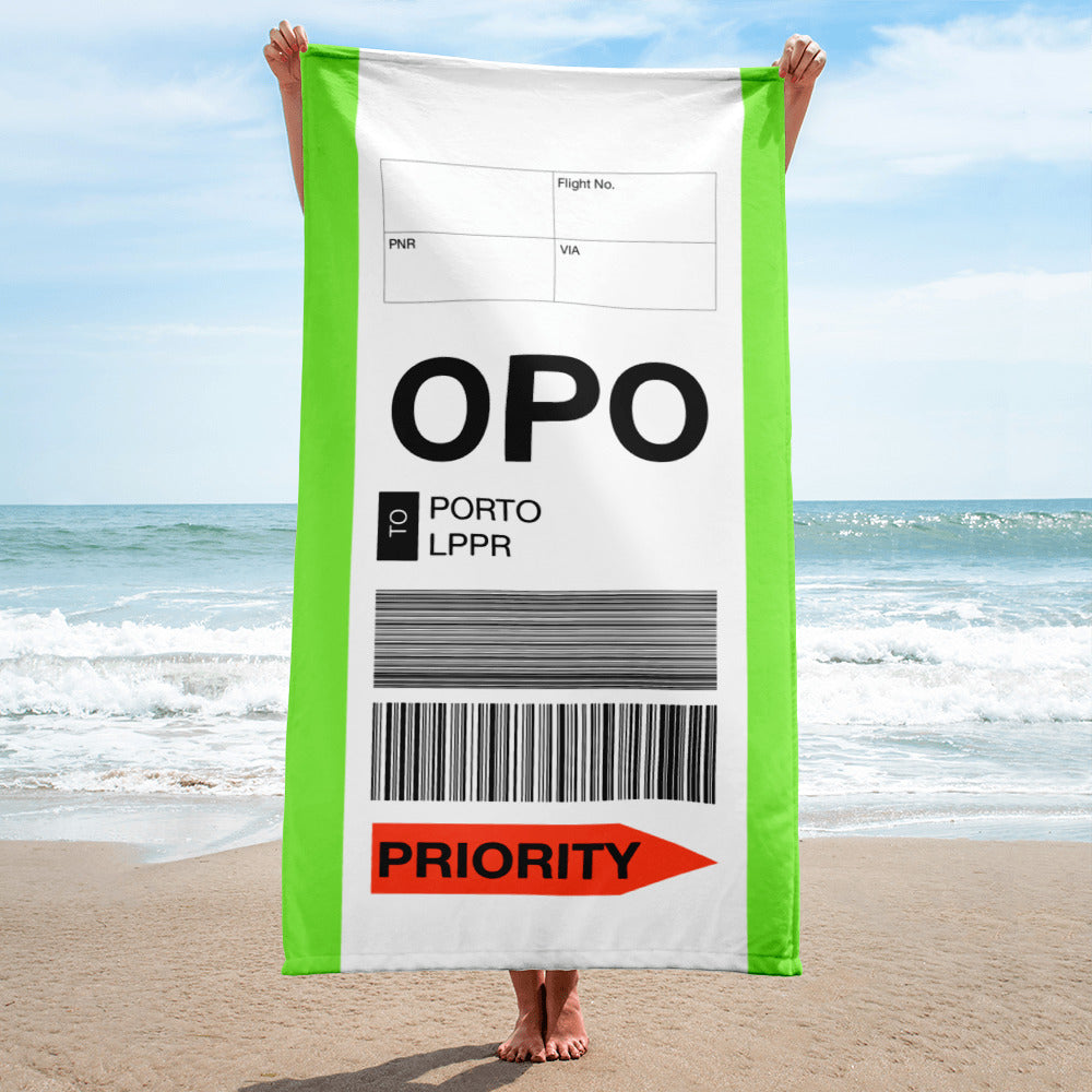 Beach towel Porto OPO – Kai Tak Studio